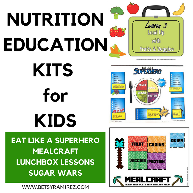 Nutrition Education Ideas for Kids - Betsy Ramirez